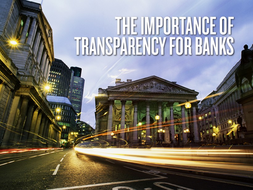 The importance of transparency for banks – European CEO